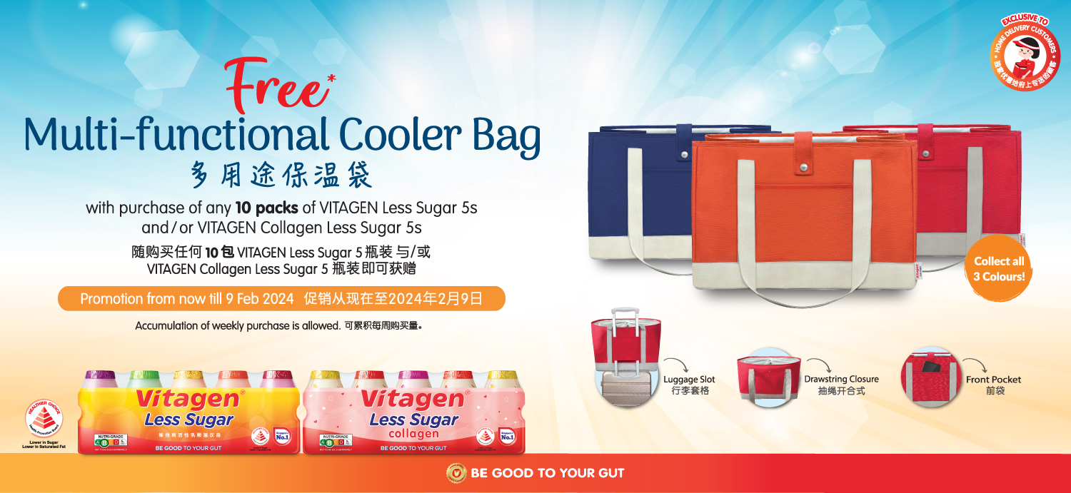 VITAGEN Home Delivery | Probiotic Beverage | Vitagen